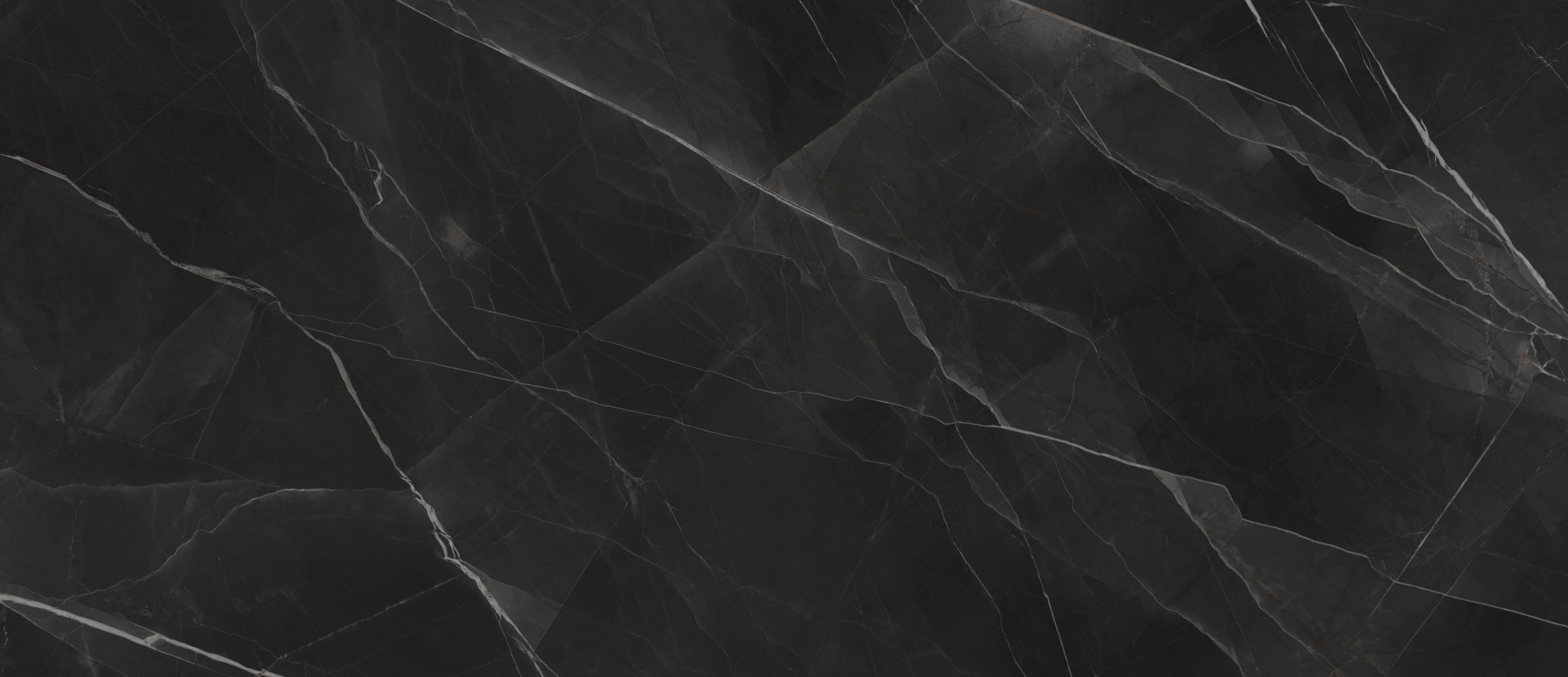 Evolve Black 48x110 Slab Silk Rectified - Virginia Tile Company