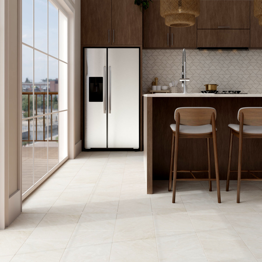 Marinha Beige 12x24 Field Tile Textured Rectified - Virginia Tile Company